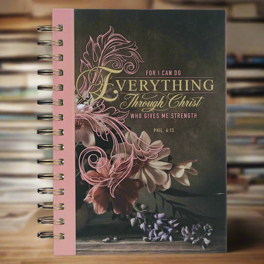 Everything through Christ Journal – Christiangiftsforyou